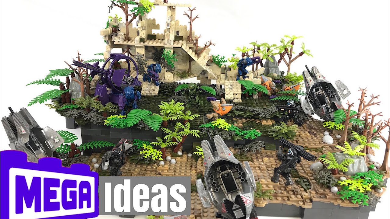 MEGA Construx Halo - Delta HALO build! - YouTube