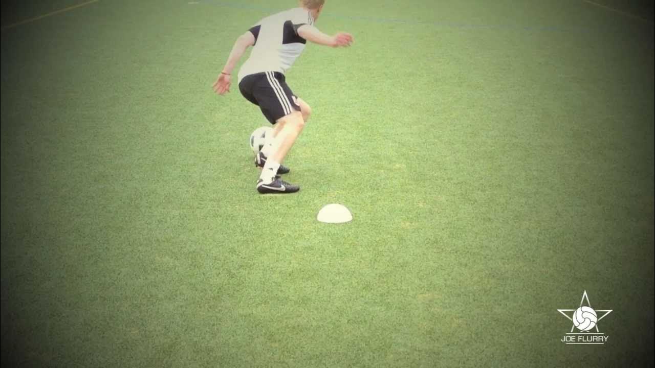 How to do the Maradona & Cruyff Turn - Football Soccer Move Tutorial - YouTube