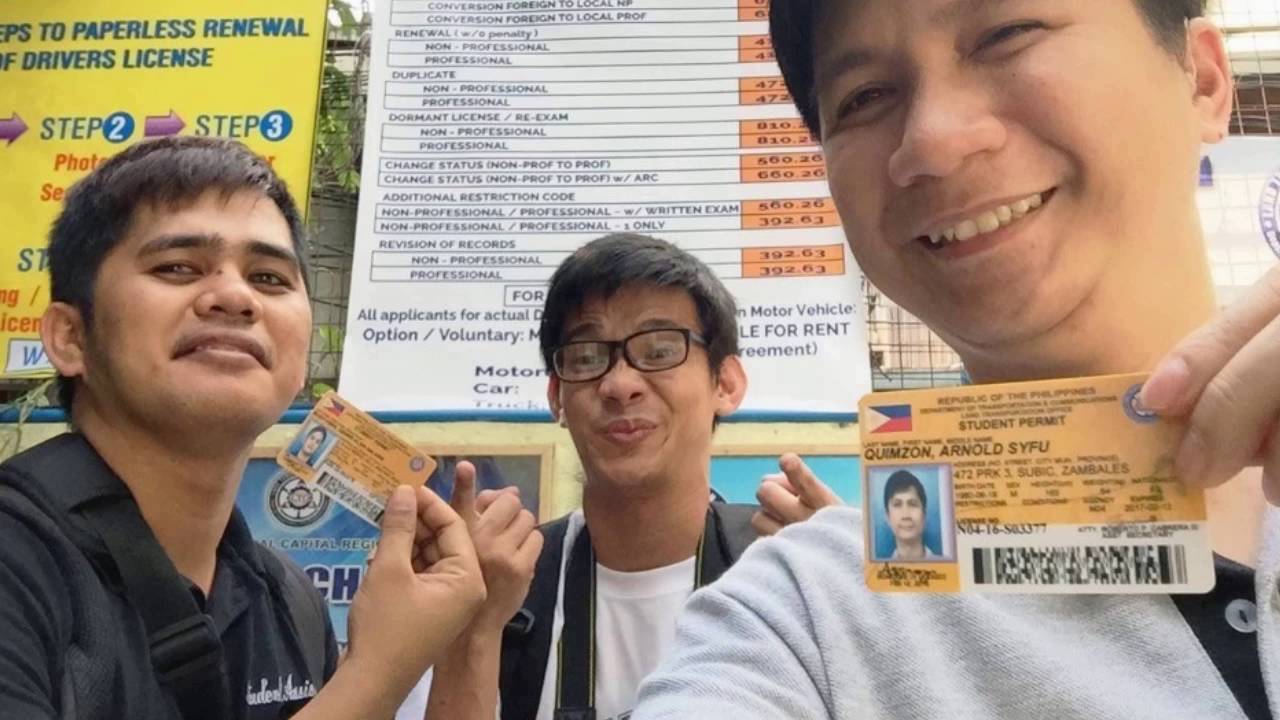 Deaf JSP explained about LTO apply of student permit driving & non ...