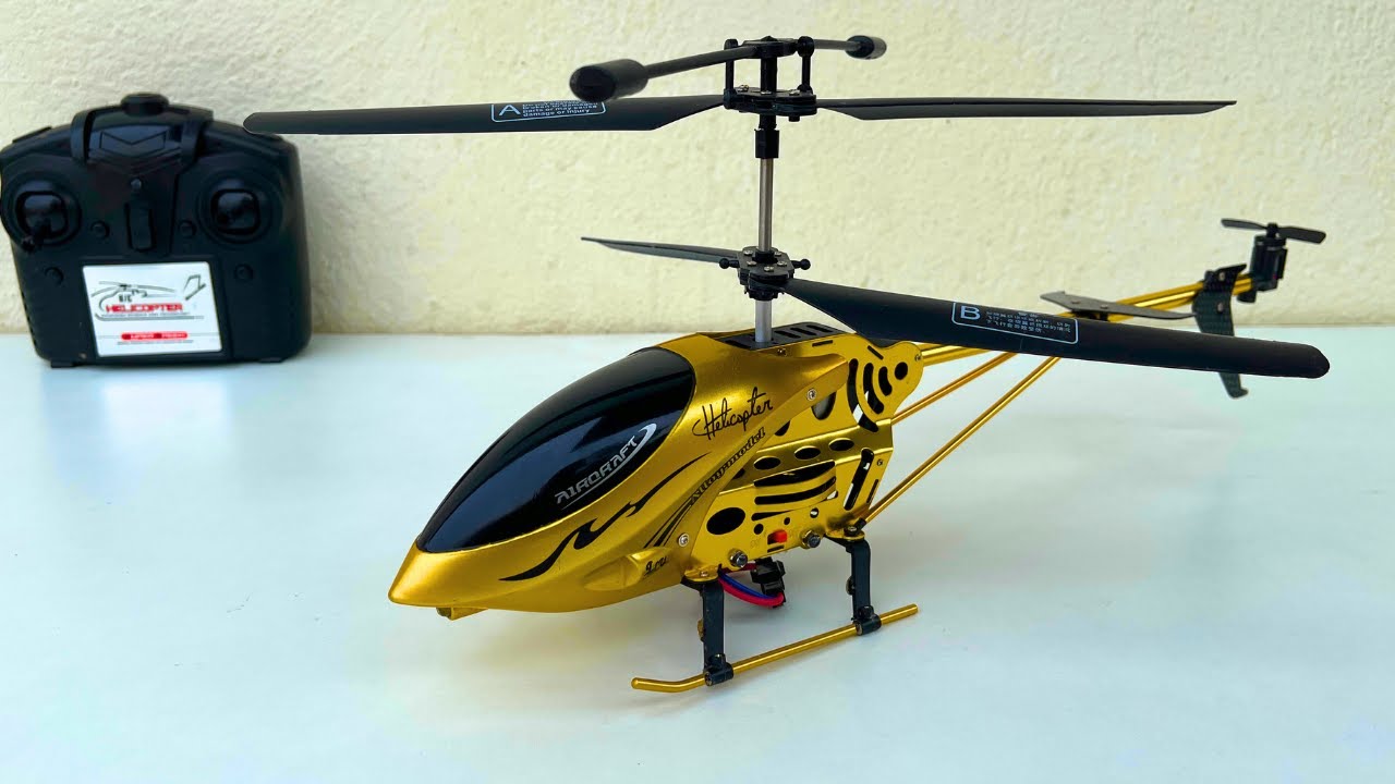 Big Cyclone Remote control Helicopter Unboxing - YouTube