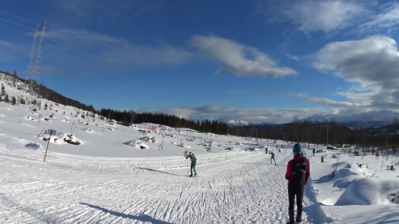 Einar Rustad langrenn junior mars 2017, NM Harstad - YouTube