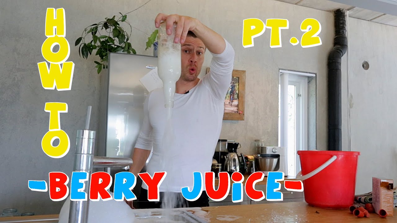 How To Make Berry Juice - Part 2 - The Jucing - EyrockTV - YouTube