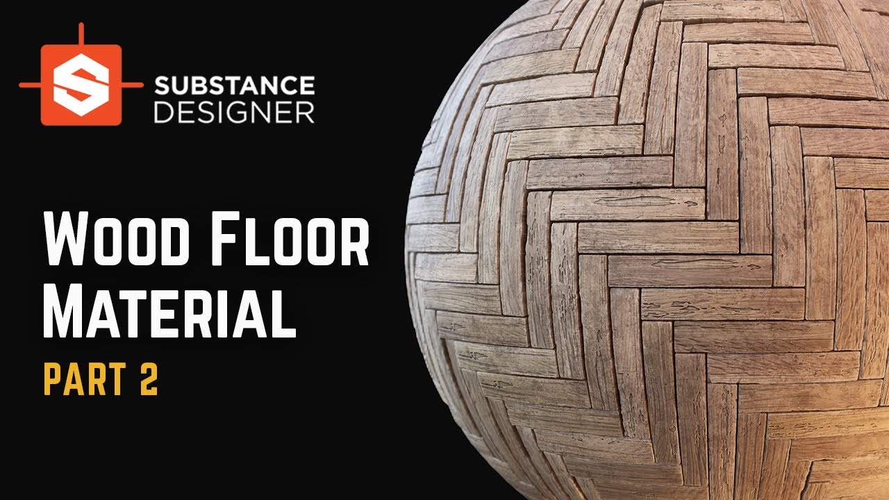 Old Wood Herringbone Flooring in Substance Designer | Part 2 - YouTube