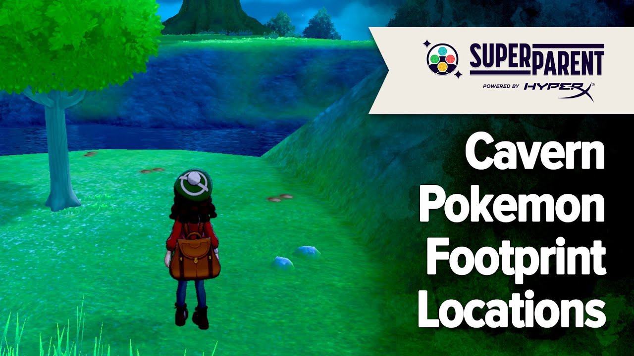 Pokemon Sword and Pokemon Shield - Cavern Pokemon Footprint Locations ...