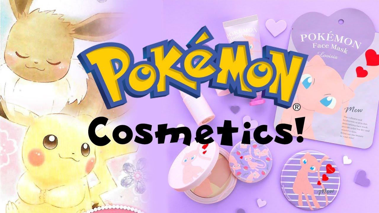 Trying Pokémon Cosmetics from Japan! - YouTube