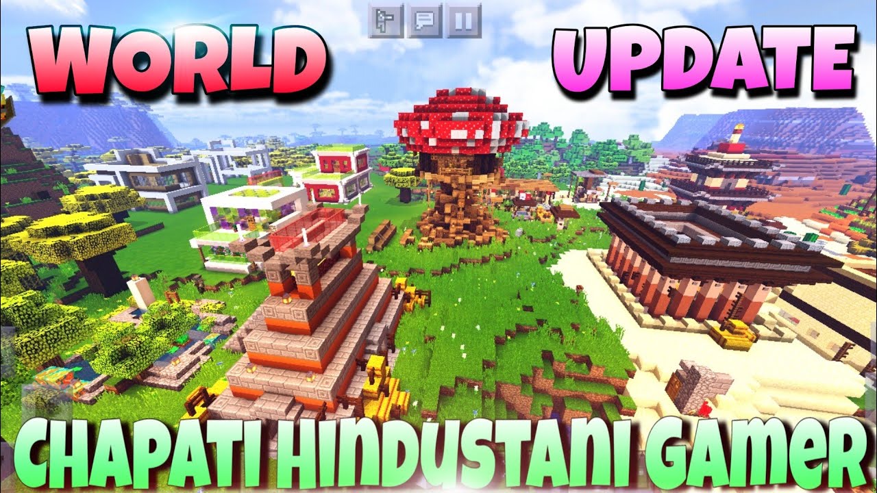 Chapati Hindustani Gamer Minecraft world update (Dubai tour) - YouTube