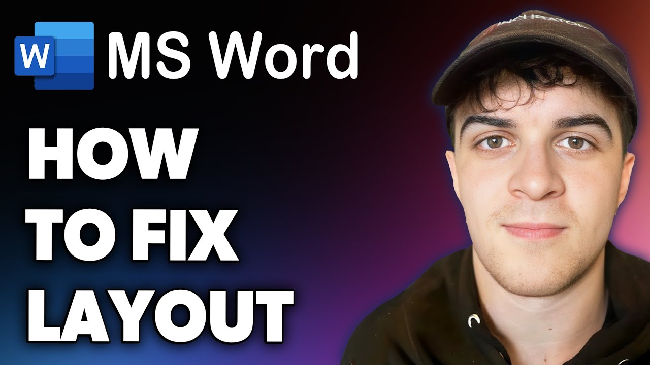 How to Fix Microsoft Word Layout (Full 2024 Guide) - YouTube