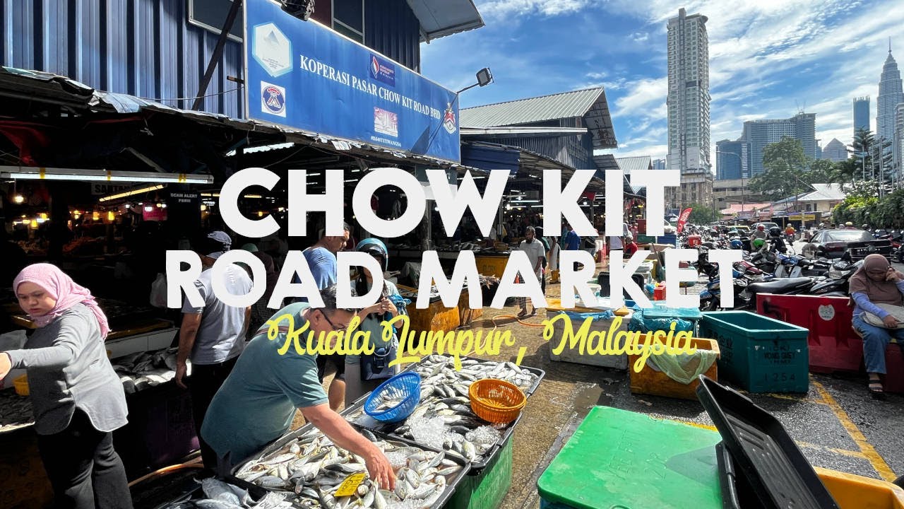 Chow Kit Road Market Walk - Kuala Lumpur Malaysia - YouTube