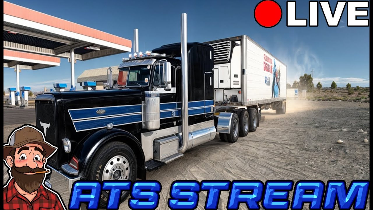🔴 Let's Play! | American Truck Simulator - Live Stream 🔴 - YouTube