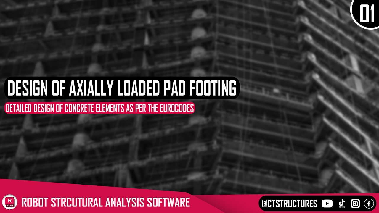 Lesson 1 Design of Axially Loaded Pad Footings - Concrete Design as Per ...