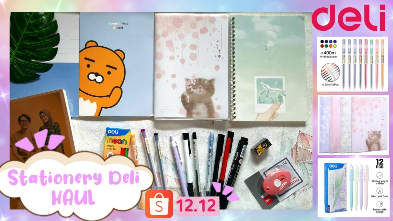 HAUL DELI STATIONERY PART 3 - YouTube