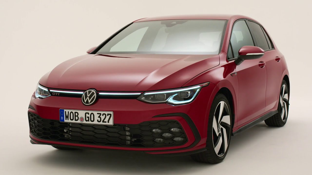 All-new Volkswagen Golf GTI Design in Studio - YouTube
