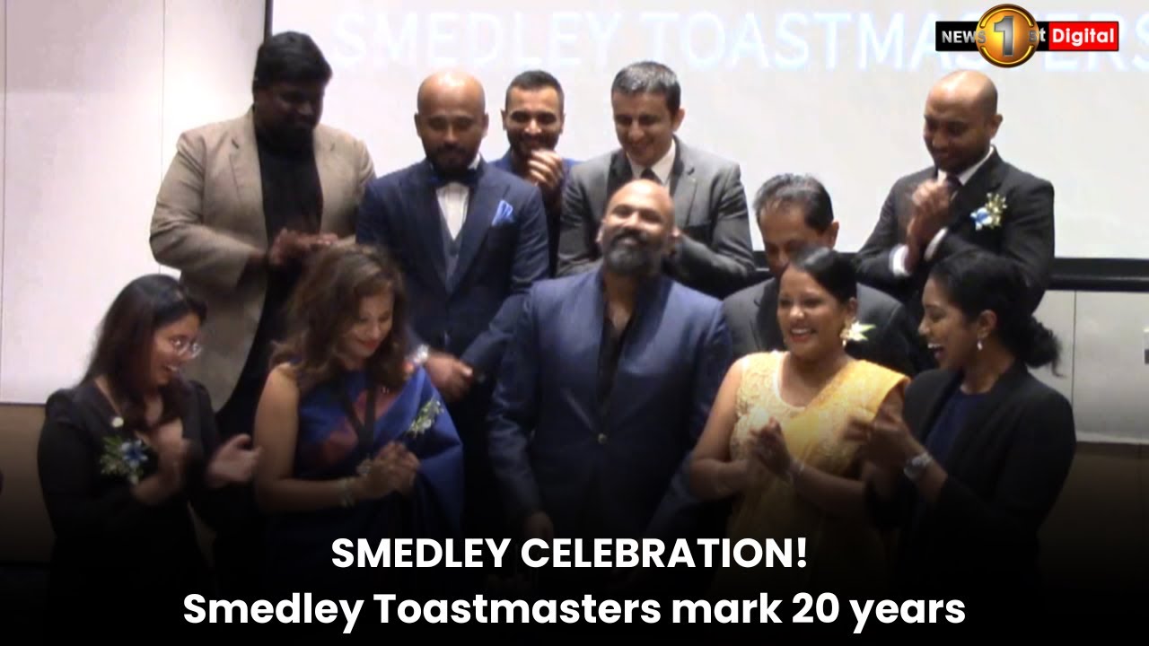 SMEDLEY CELEBRATION! Smedley Toastmasters mark 20 years - YouTube
