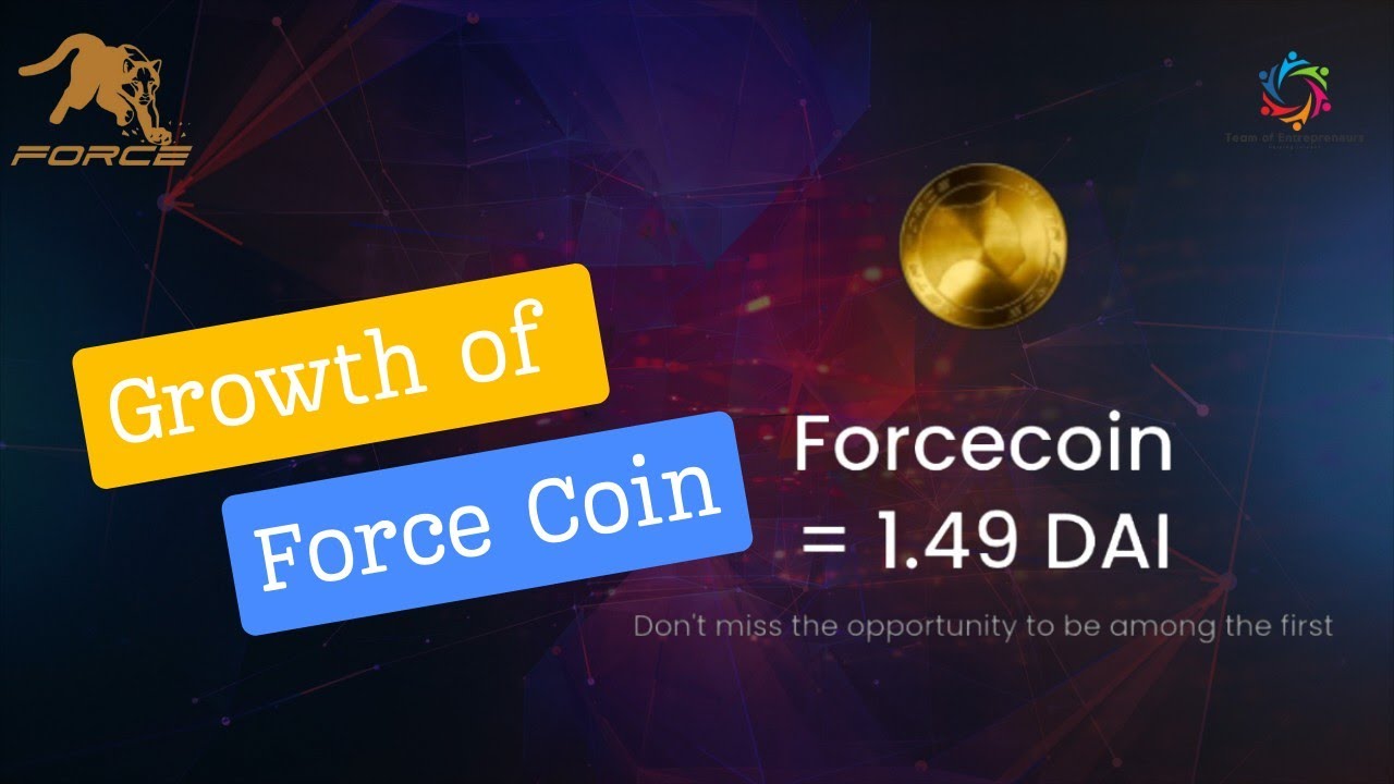 Force coin का बढ़ता रेट | Growth of Force Coin #forcecoin # ...