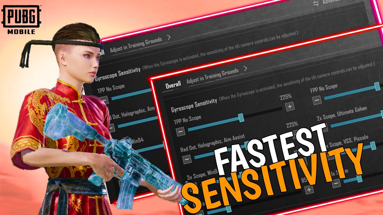 New Best Fastest sensitivity + Control Code For PUBG Mobile 2023 | New ...
