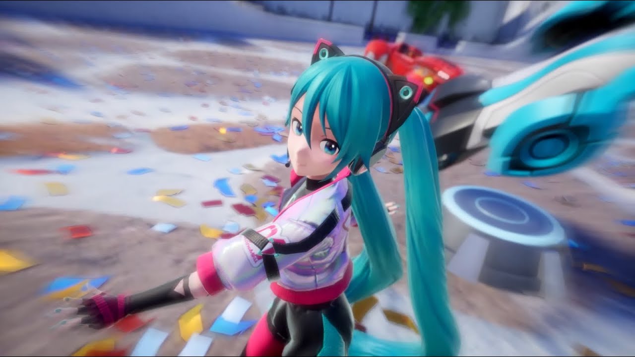 Karma plays Sonic Racing Crossworlds (Hatsune Miku Festival) - YouTube
