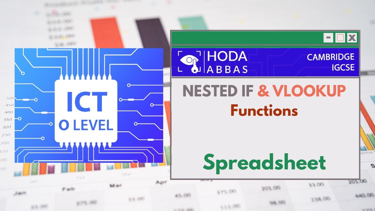 Spreadsheet Excel Part 3 Functions Nested If And Vlookup Youtube