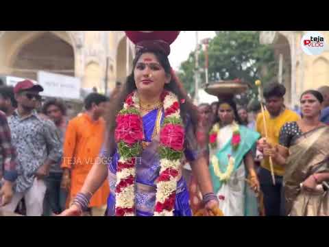 bonalu 2022 heyderabad bonalu  Jogini Avika Teja Trending News Telugu TV Channel