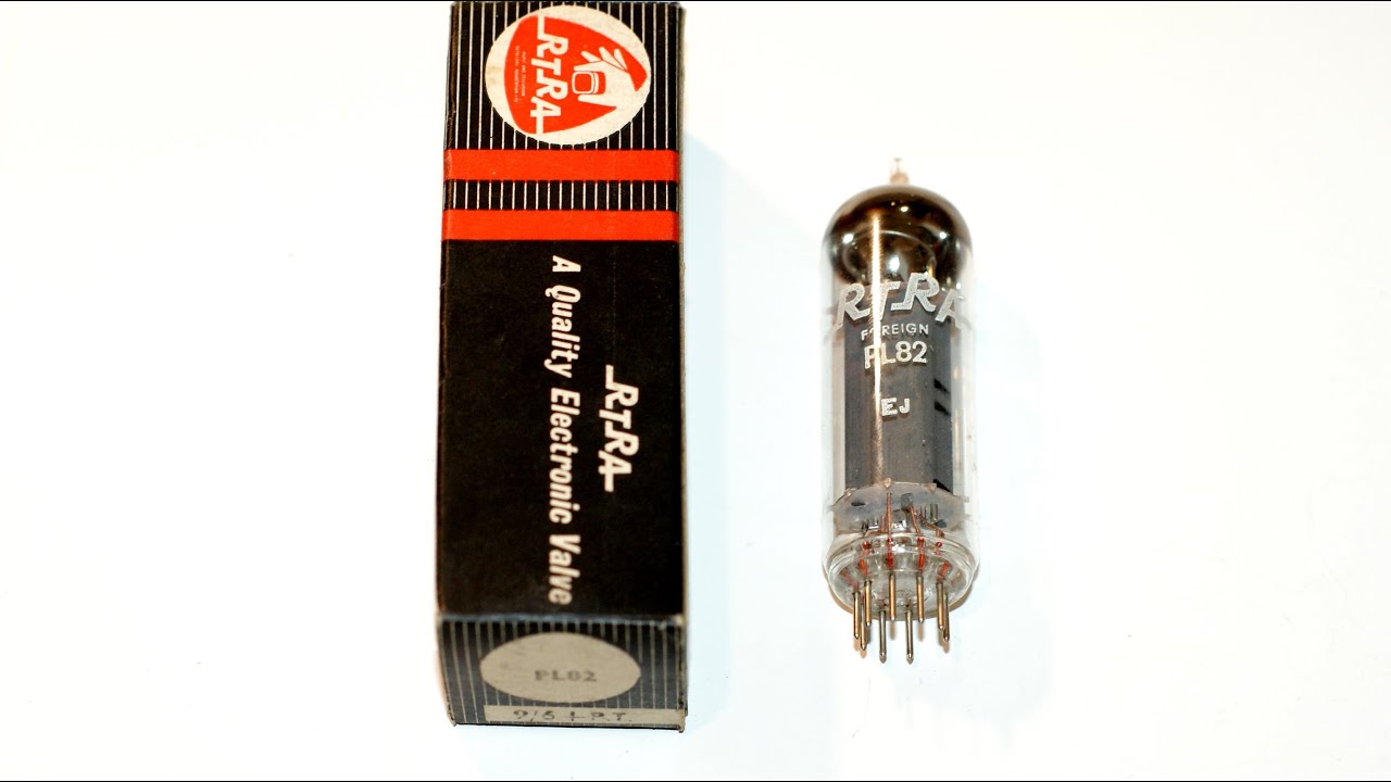 RTRA PL82 Pentode Vacuum Tube #UnboxingVintageElectronicComponents ...