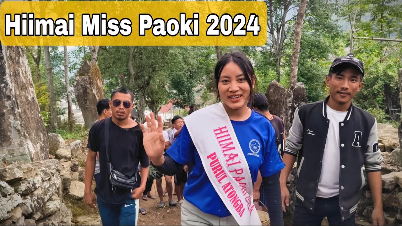 Purul Atongba Miss Paoki 2024 (Manipur state Tourism festival) - YouTube