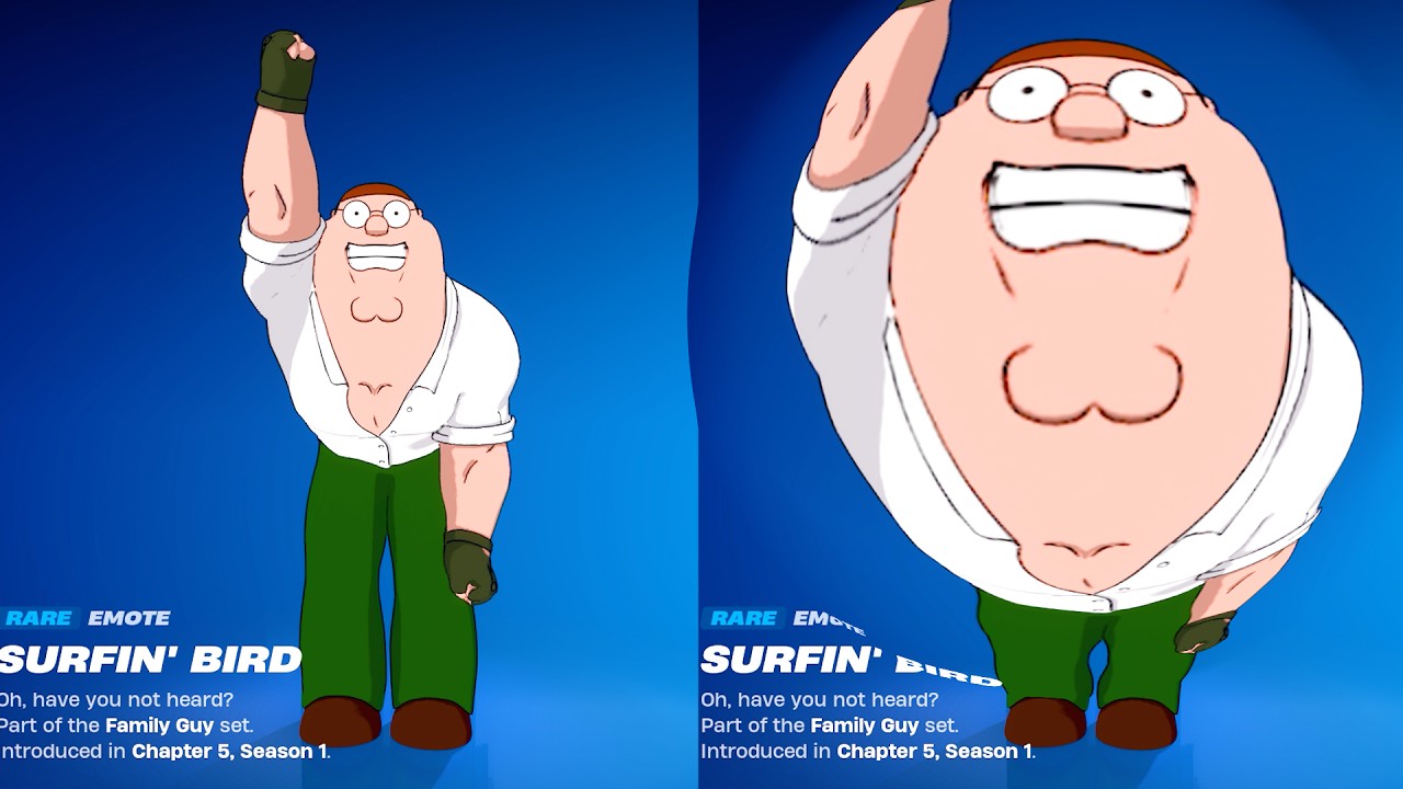 Fortnite Dances But They Are Bass Boosted (Peter Griffin, Get Griddy, Surfin Bird, Chapter 5 ...