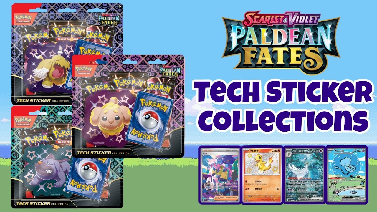 🔥 So Many Pulls, Another Fire Paldean Fates Product - Tech Sticker ...