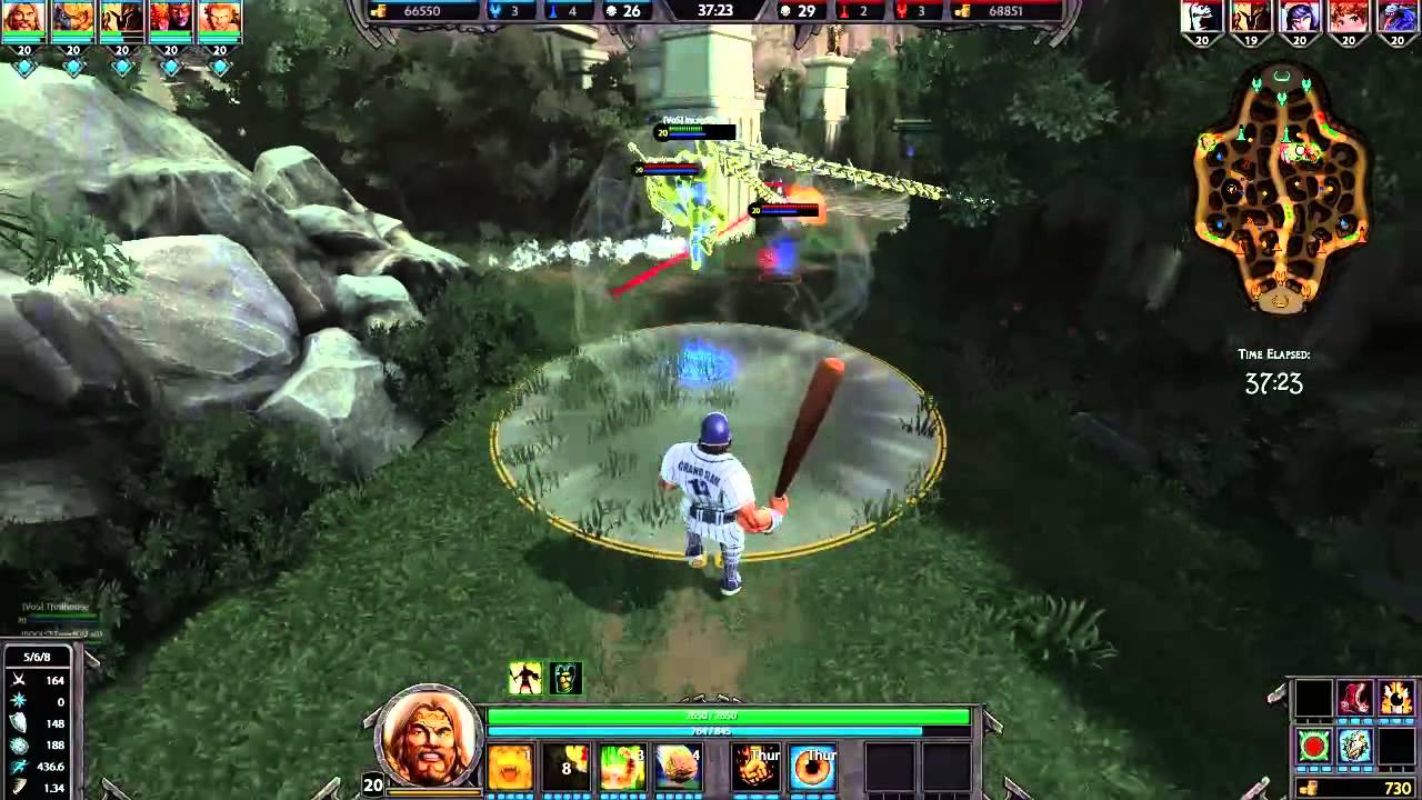 Smite Hercules Guide - 2 Minute Drill! - YouTube