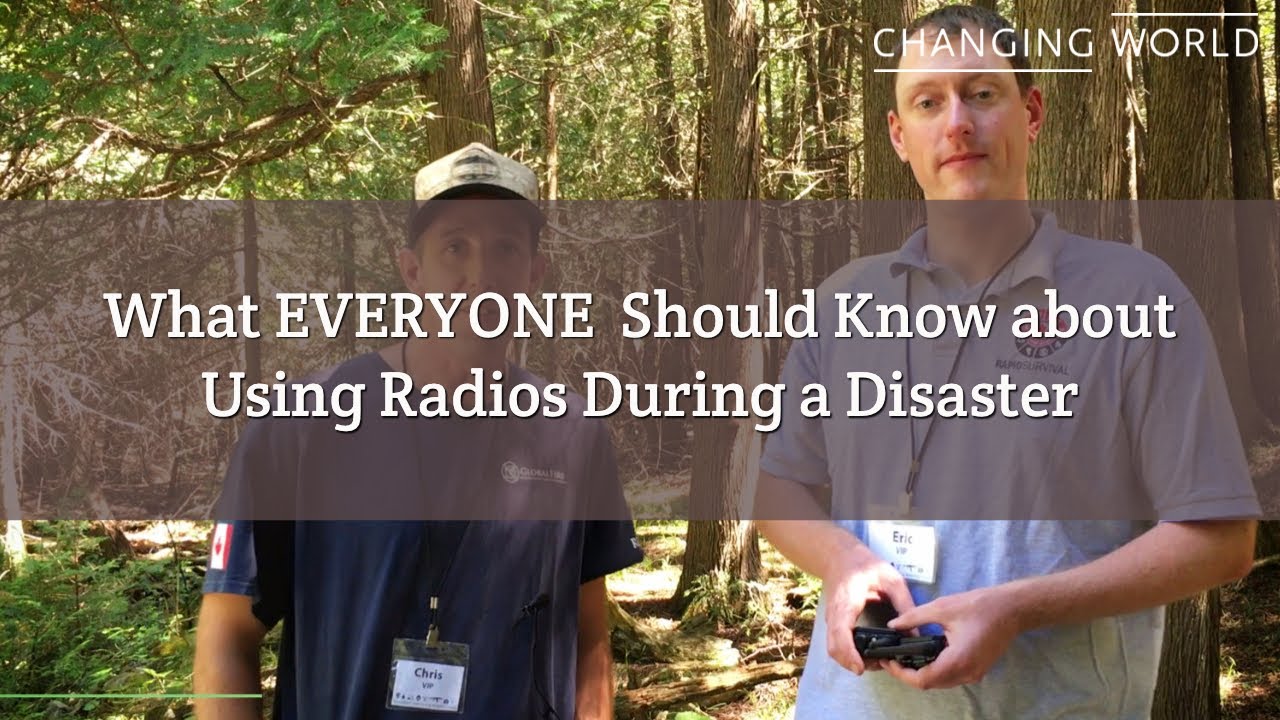 What EVERYONE Should Know about Using Radios During a Disaster - YouTube