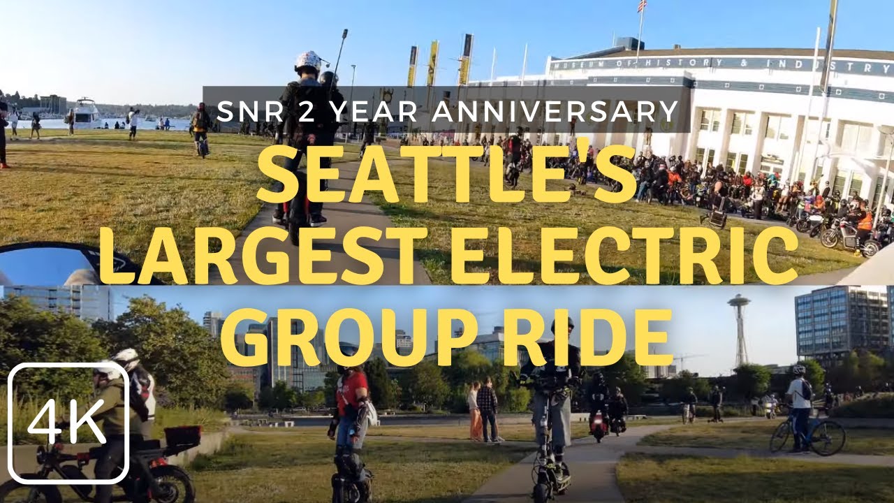 Seattle Saturday Night Ride, 2 Year Anniversary SNR | Dual Camera ...