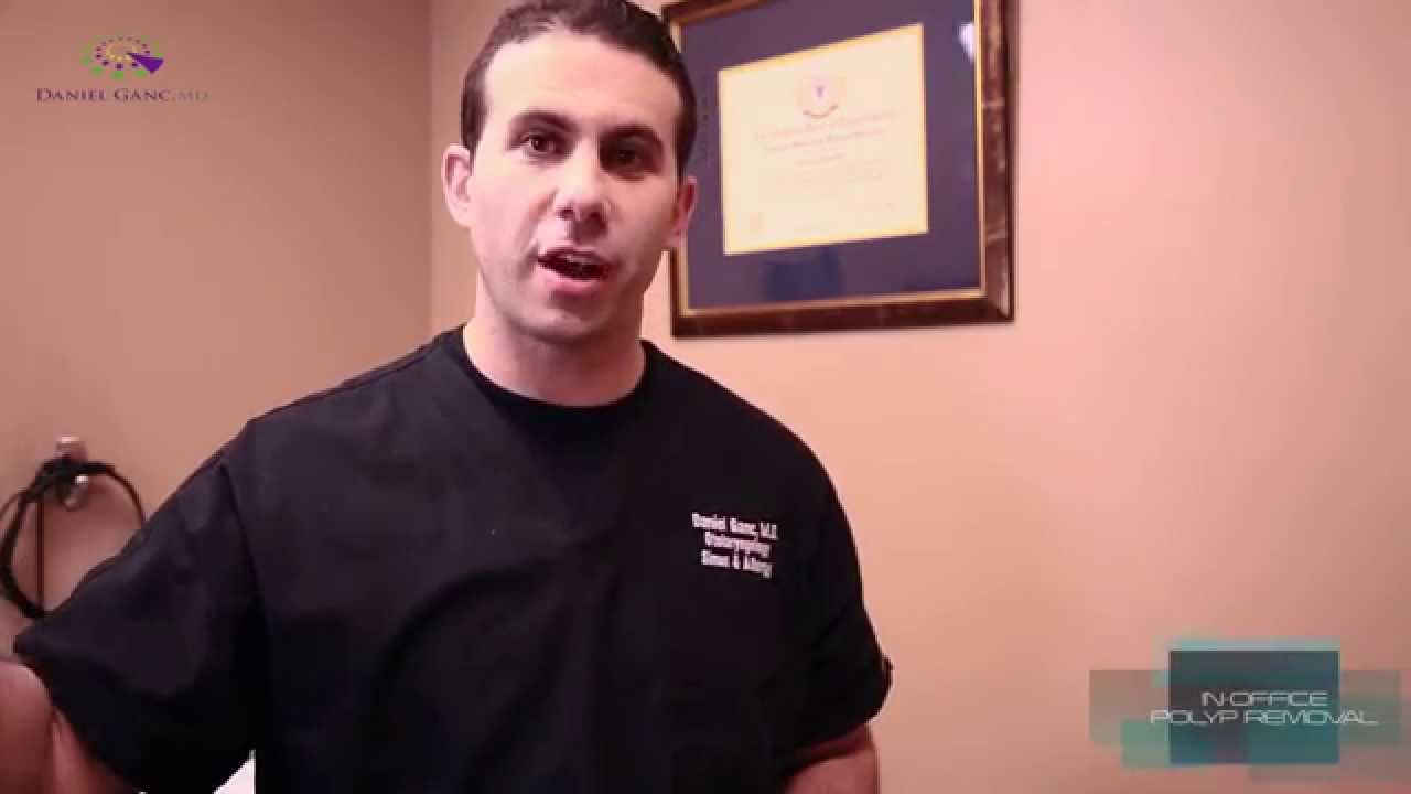In-Office Nasal Polyp Removal and Turbinate Reduction - by Daniel Ganc ...