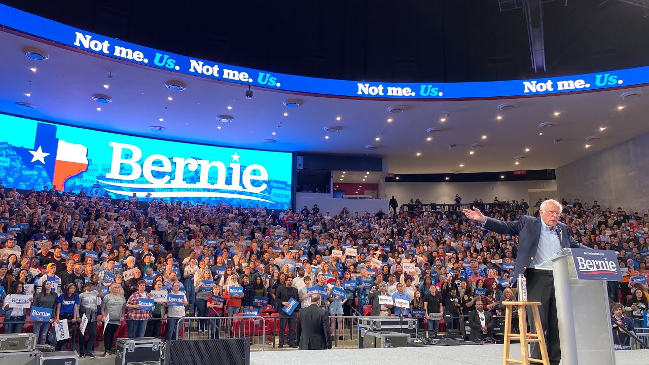 🐦 Bernie Sanders Rally in Houston, Texas (February 23, 2020) - YouTube