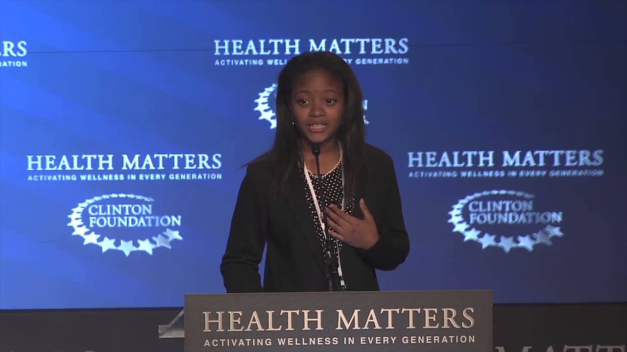 Haile Thomas Inspiring Quote - 2013 Health Matters Conference - YouTube