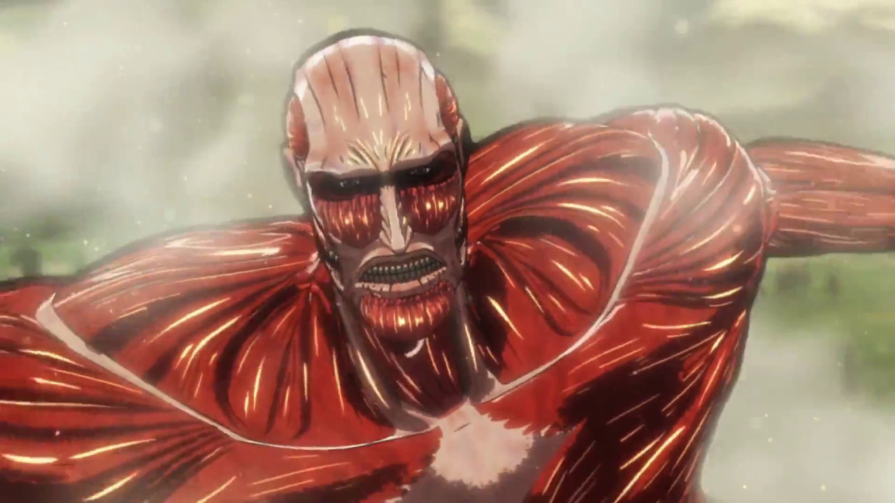 Reiner and Bertholdt Titan Transformation ( Shingeki no Kyojin S2 ...