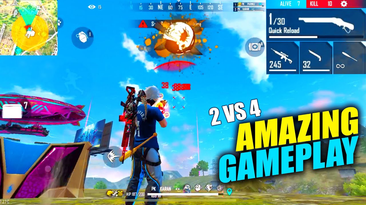 Duo vs Squad Magical Gameplay 16 Kills Total In Garena free fire ...