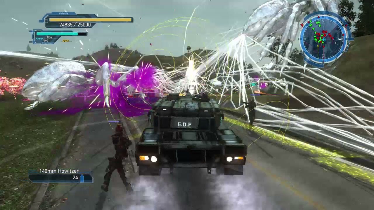 EDF 5 DLC 2-8 Engage Aggressors 5 AR Inferno Weapons Farming Tank Run ...