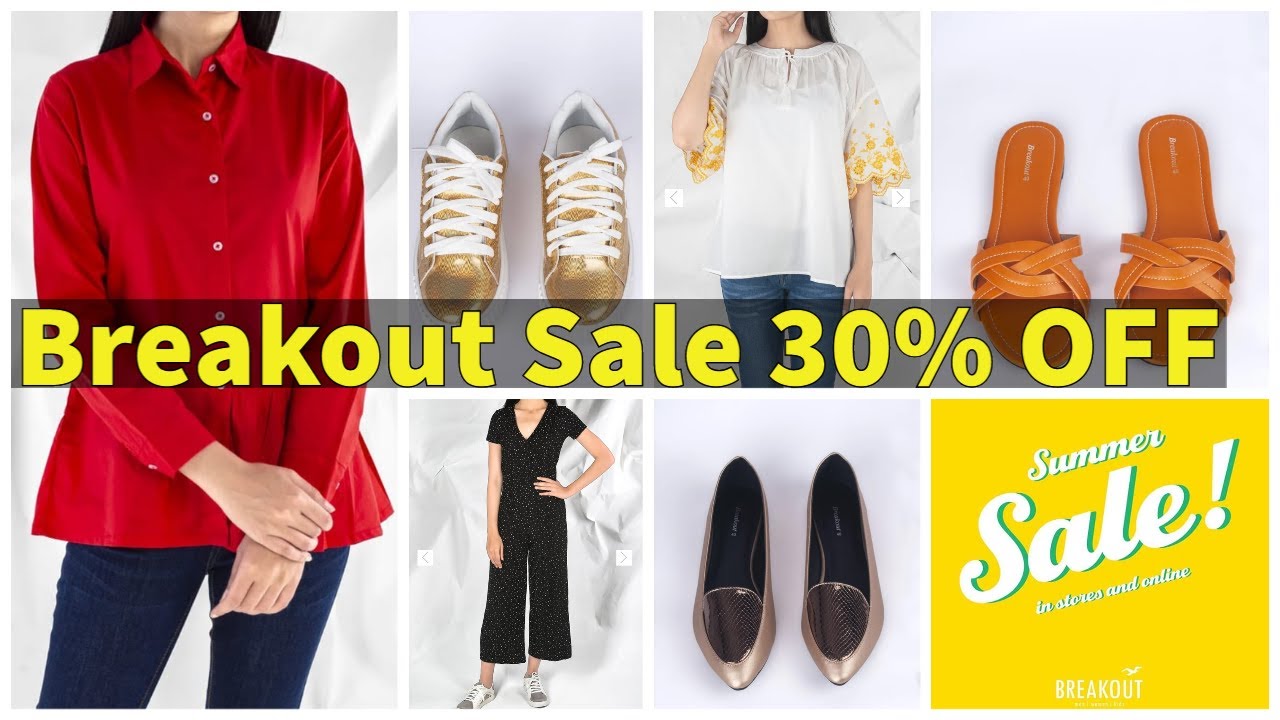 30% Sale on Breakout's entire Summer Women Collections 2020 | Trendy ...