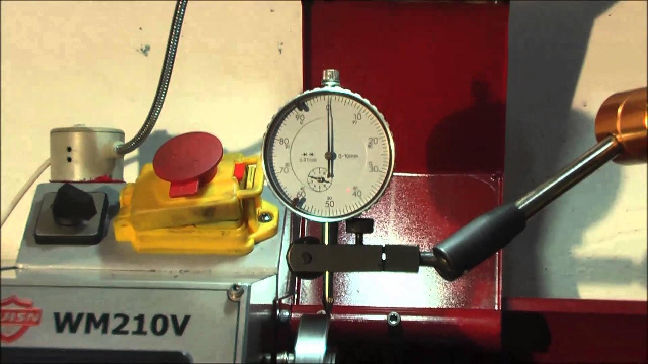 Tokarka - Lathe WM 210V - Sprawdzenie jakości wykonania - Basic ...