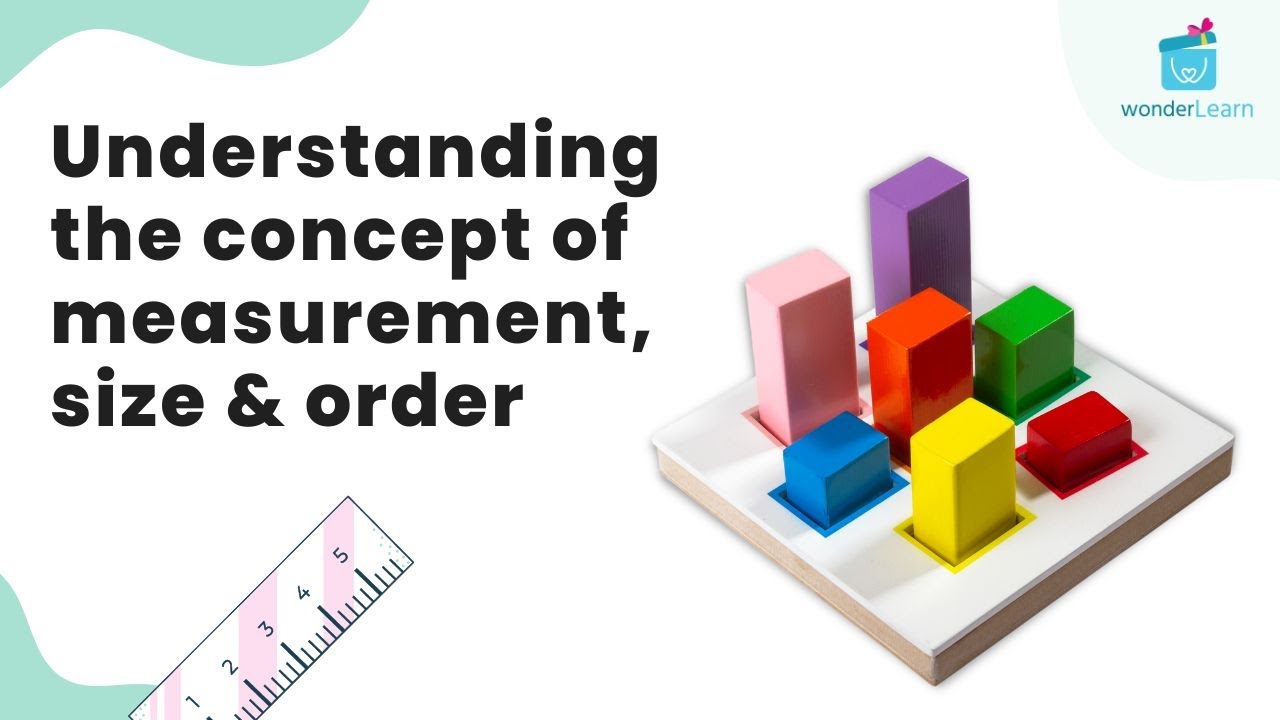 wonderLearn SMART Length Builder Toy | Understanding Measurement | Tall ...