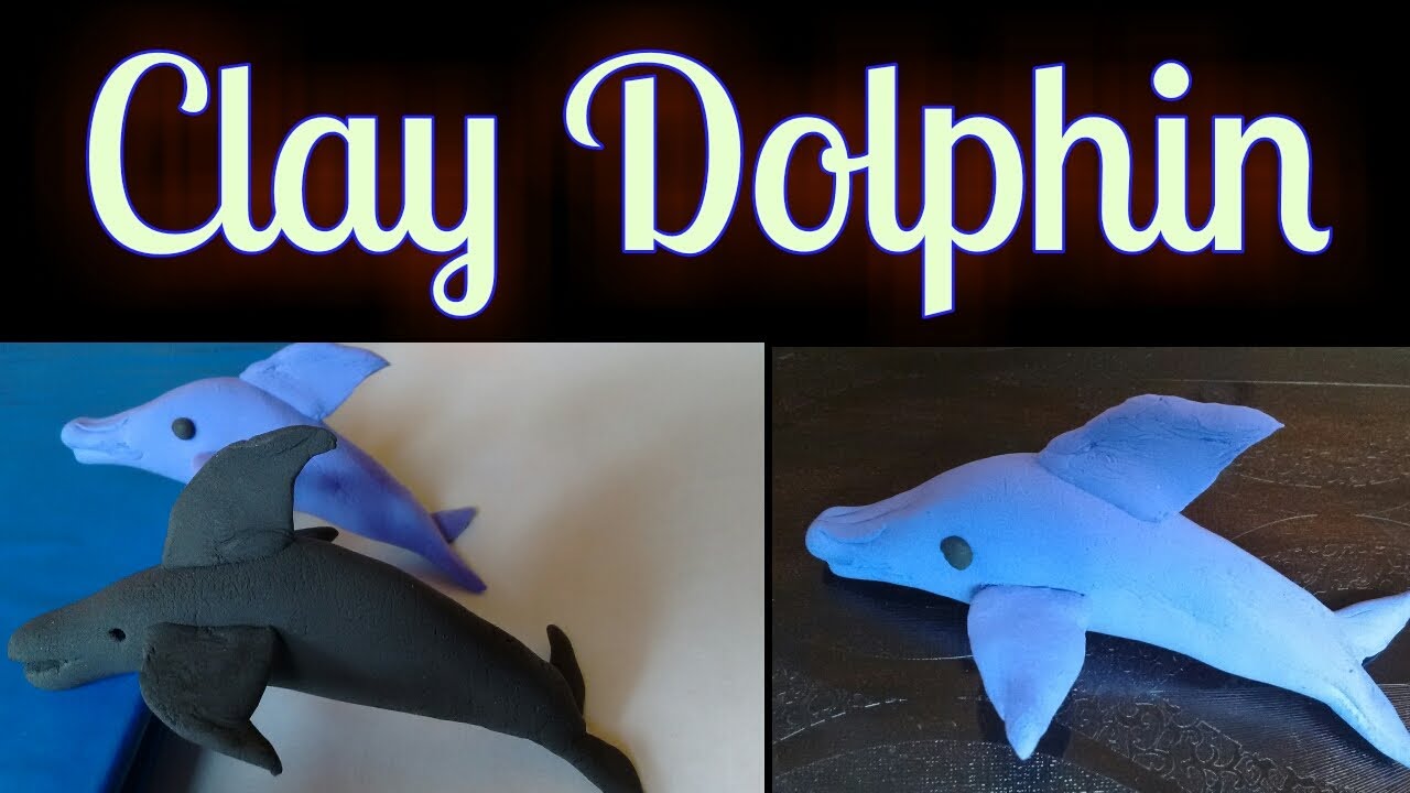 How To Make A Clay Dolphin YouTube How To Make A Clay Dolphin YouTube