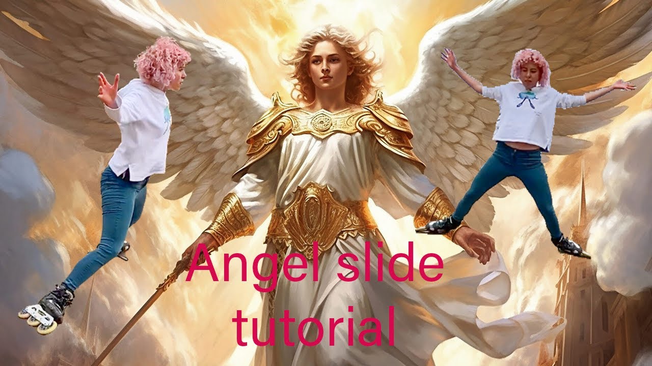 Angel slide easy tutorial by Aurora Hevel🌸 - YouTube
