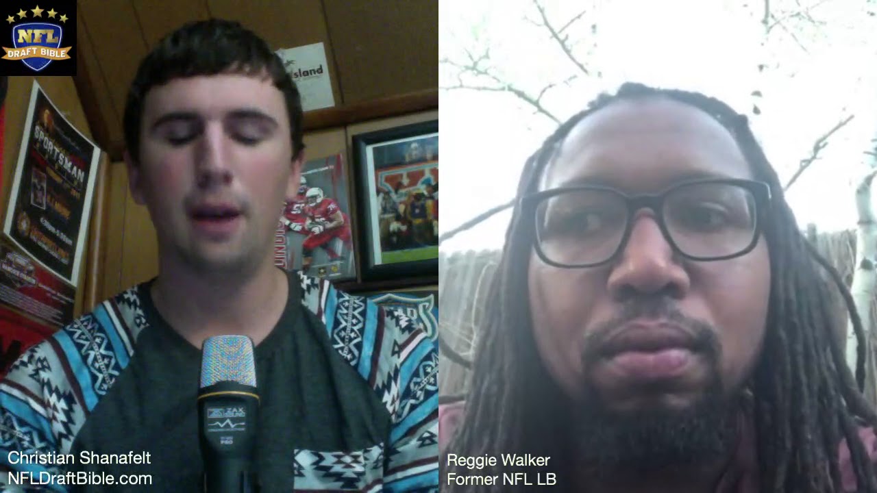 NFL Draft Bible Player Spotlight Reggie Walker interview (former NFL ...