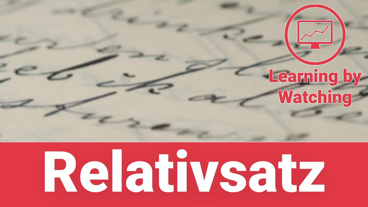 Relativsatz Übungen inkl. Erklärung in Deutsch! - YouTube