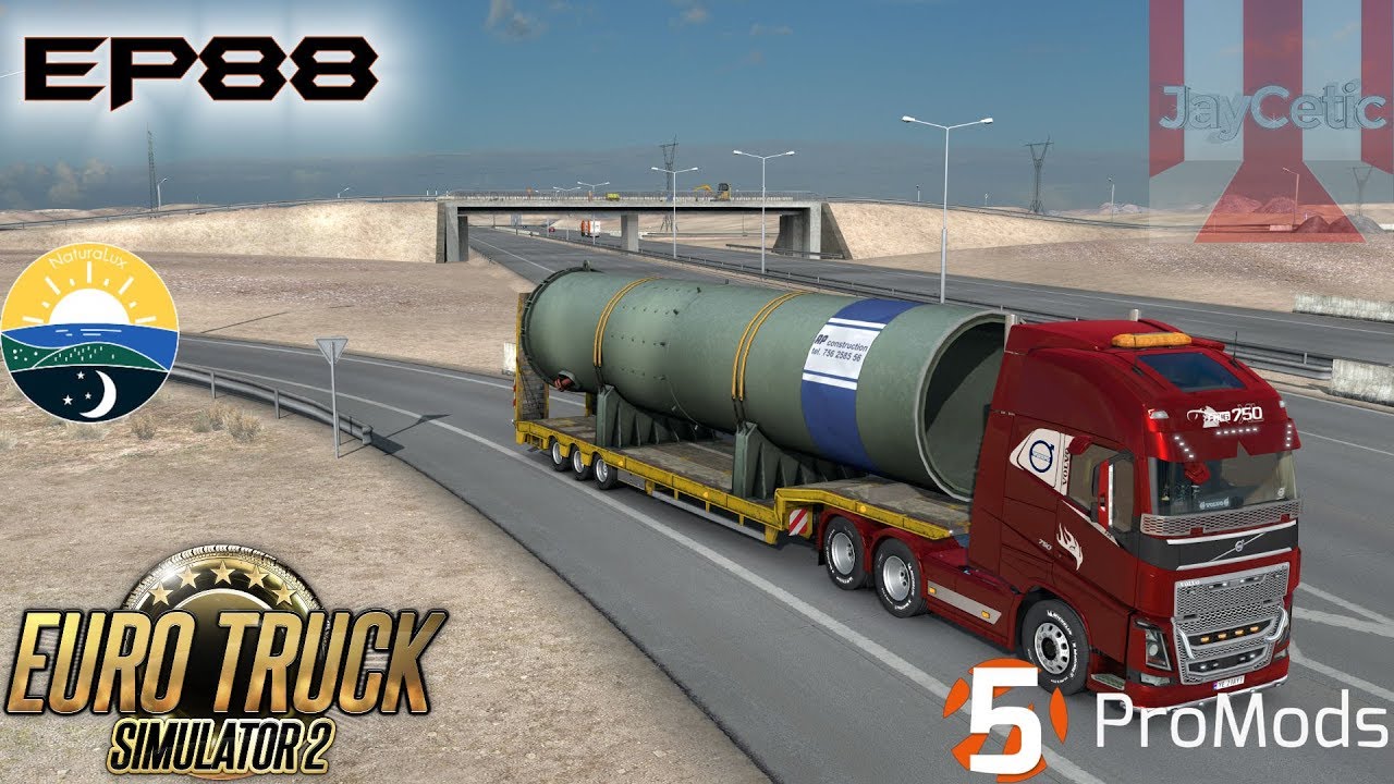 ETS2 - EP88 - ProMods Middle-East add-on (2.46) - Ar-Ruthab (IRQ) to ...