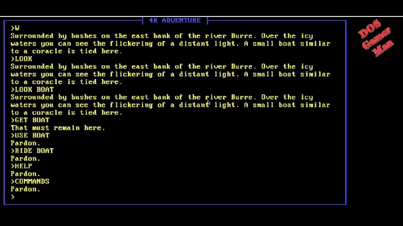 Sequential Dos Game Show: 27. 4K adventure - YouTube