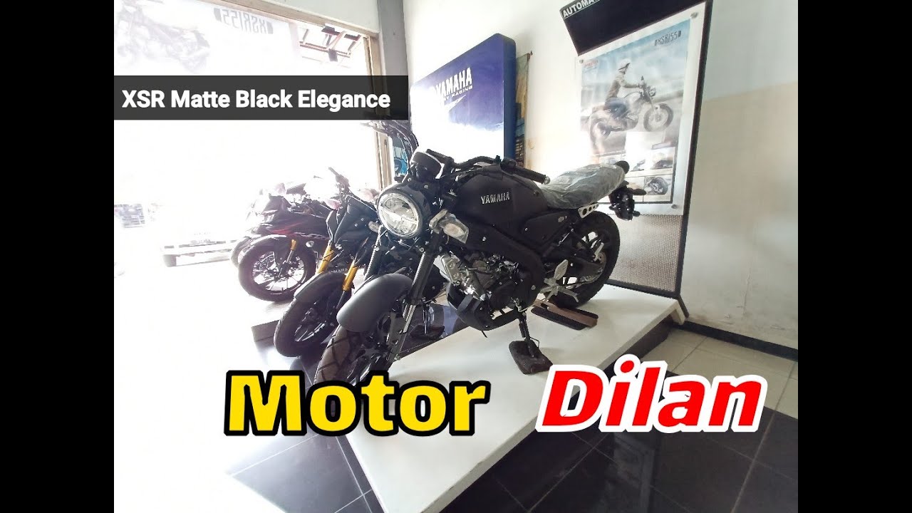 YAMAHA XSR 2020 MATTE BLACK ELEGANCE - Beneran Elegan, Ganteng Maksimal ...