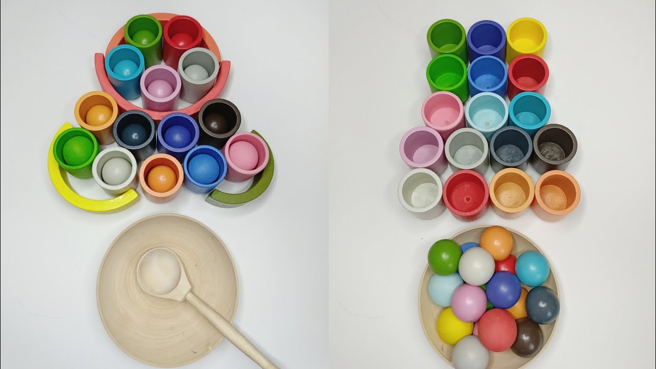 Satisfying Color Sorting - YouTube