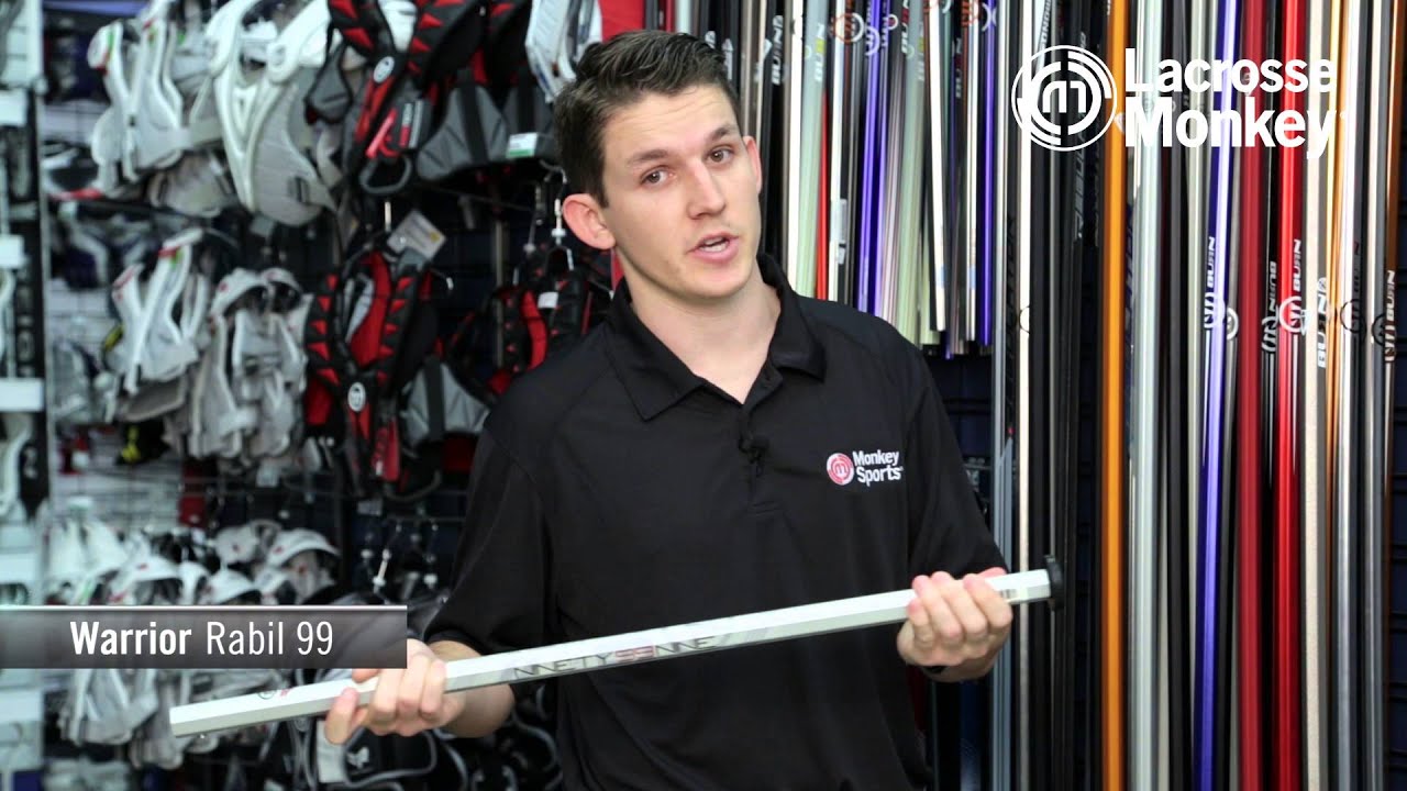 Warrior Rabil 99 Lacrosse Shaft - YouTube