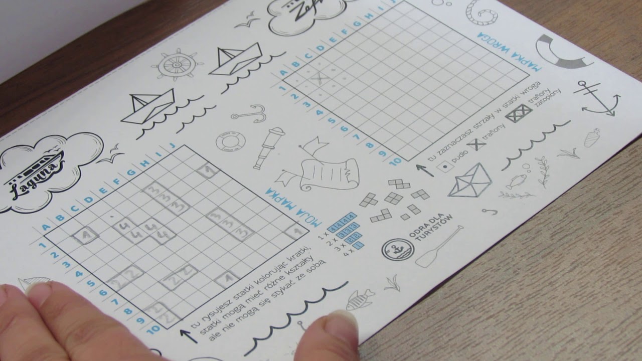 ZASADY GRY STATKI - Gramy w "statki" na statku :) - YouTube