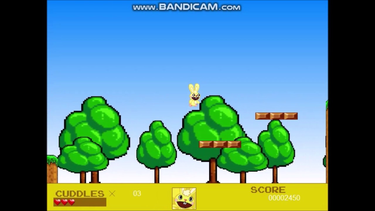 Every First Level in the Mainseries Happy Tree Friends Adventures Games ...