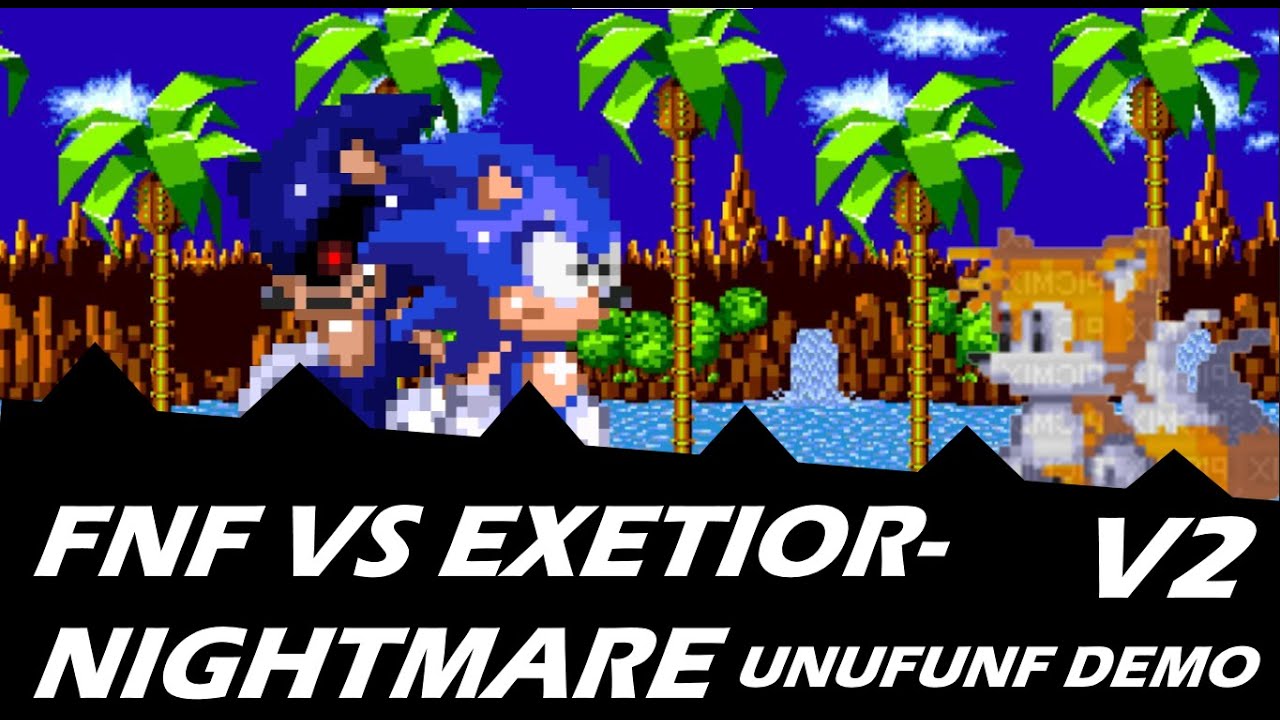 FNF | Vs Exetior - Nightmare Unifunk Demo | Mods/Hard/Gameplay - YouTube